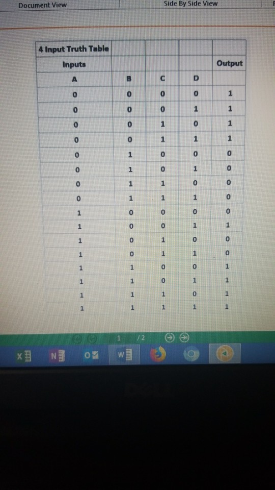 Solved Develop a logic circuit for the truth table shown | Chegg.com