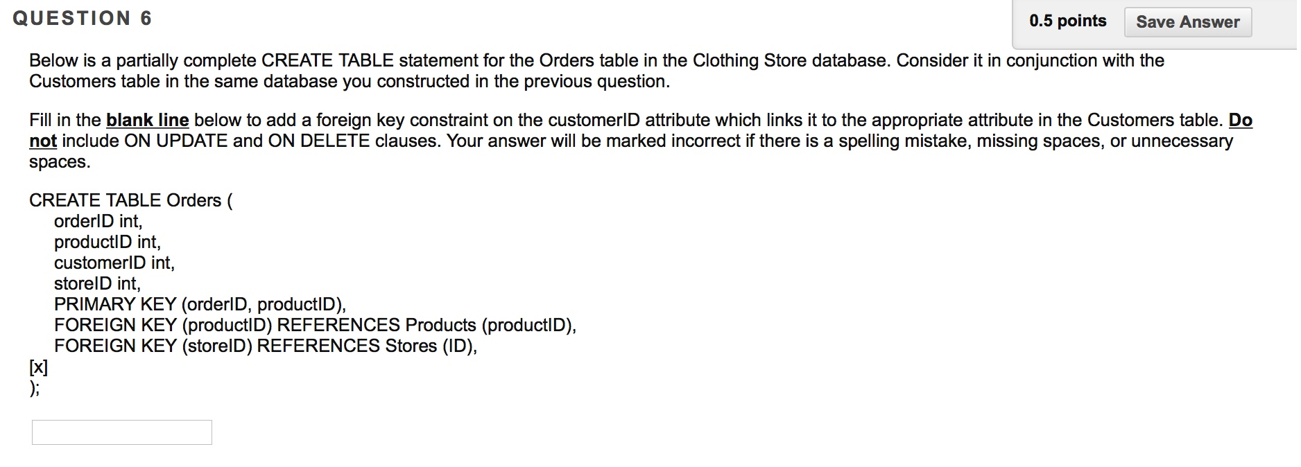 Solved QUESTION 4 Complete the table below by matching each | Chegg.com