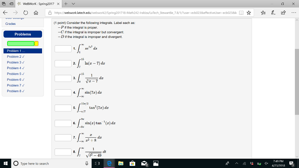 Solved LTX ? ? ? ? ? https://webwork latech edu ebork2 | Chegg.com