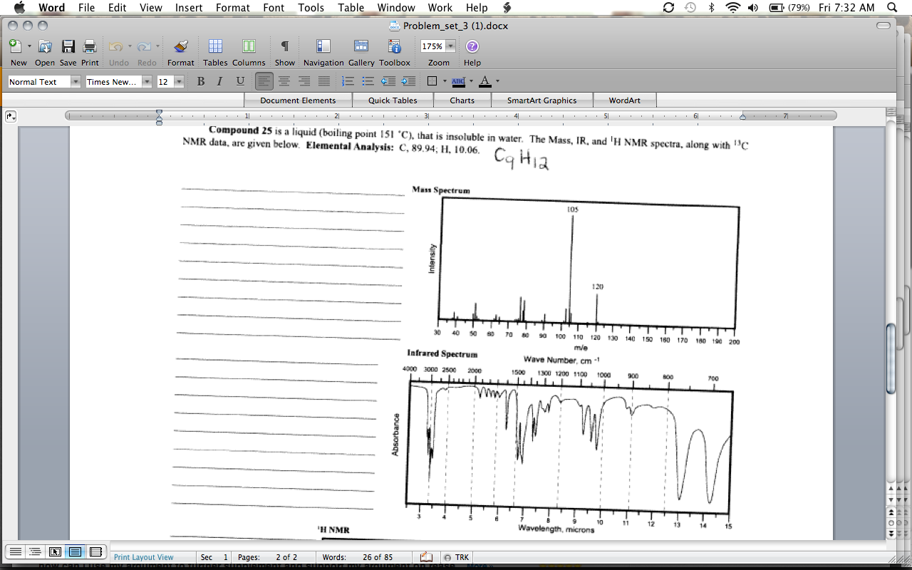 Solved Determine the structure on the following page using | Chegg.com