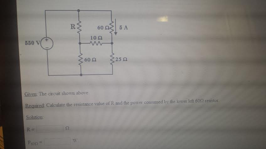 Solved Given In the circuit shown above, there is a | Chegg.com
