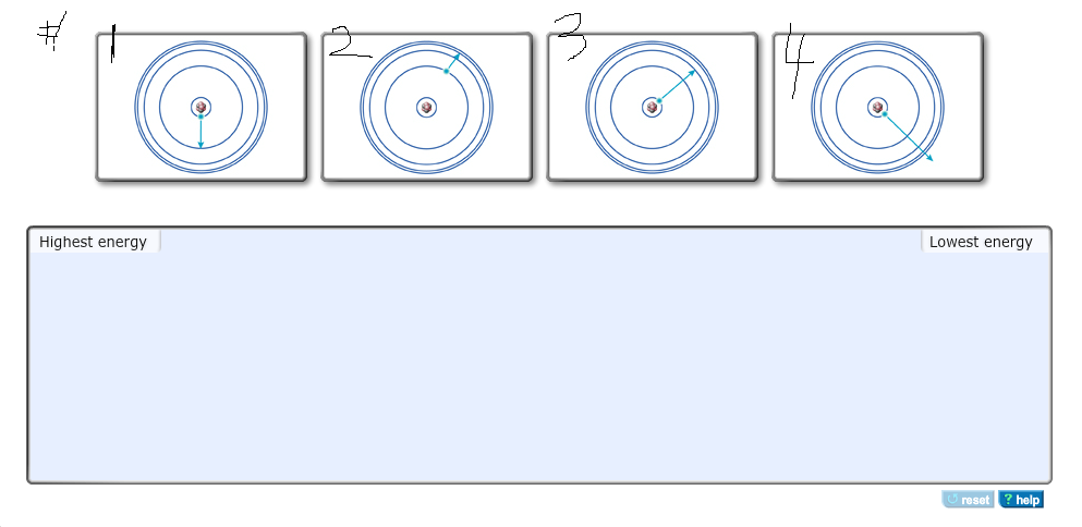 Solved The diagrams below show the same set of energy levels | Chegg.com