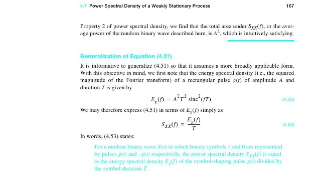 Solved 46 A Binary Wave Consists Of A Ran Dom Sequence Of 