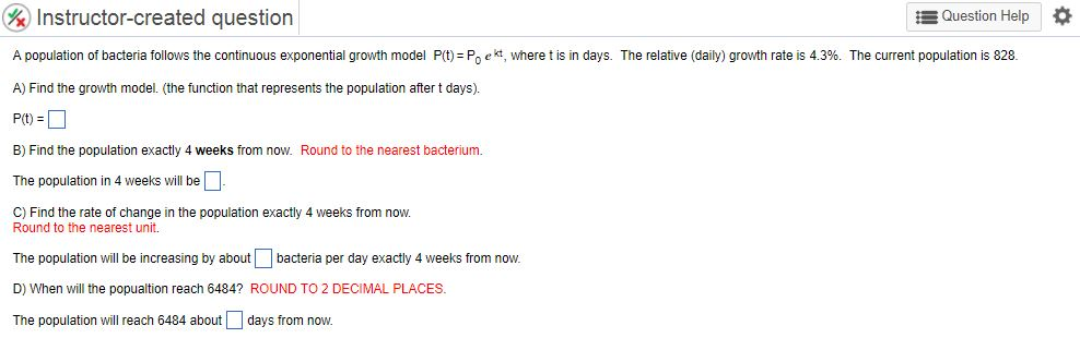Solved Instructor-created question Question Help where t s | Chegg.com