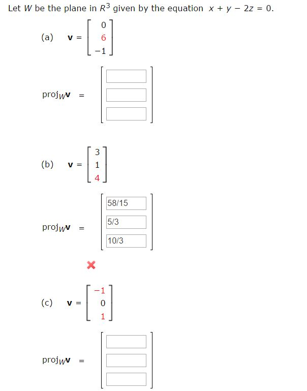 Solved Let W be the subspace of R4 spanned by the vectors | Chegg.com