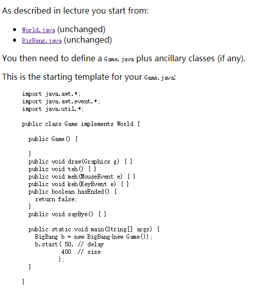 Solved use java creates a circle moving from the top left | Chegg.com