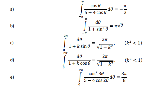 Solved Calculate the integrals given below. (This is a | Chegg.com