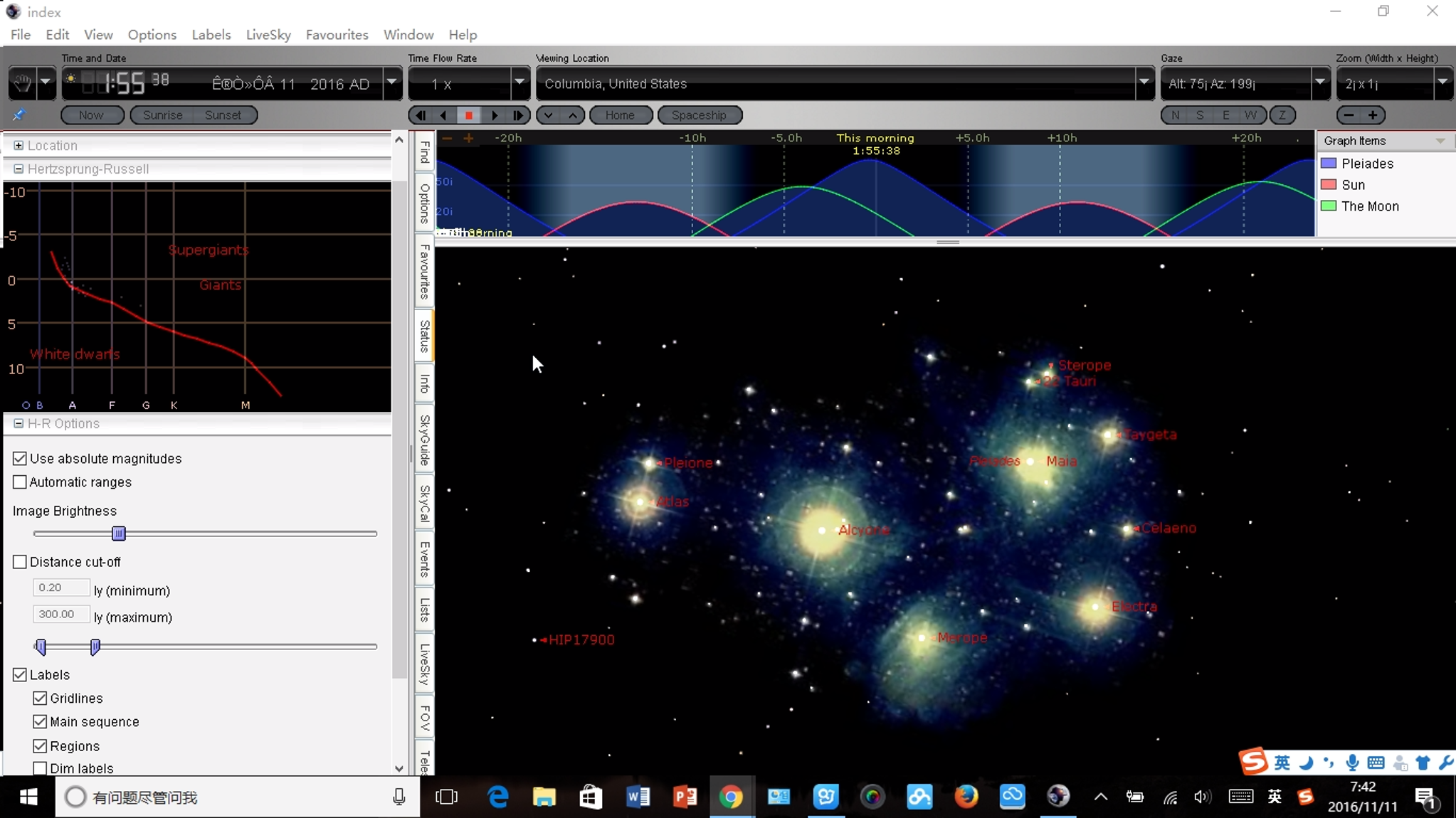 From Alcyone Atlas, Celaeno, Electra, Maia, Merope, | Chegg.com