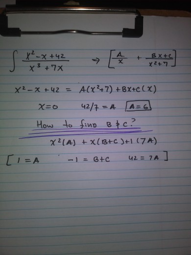 Solved using partial fraction decomposition please show step | Chegg.com