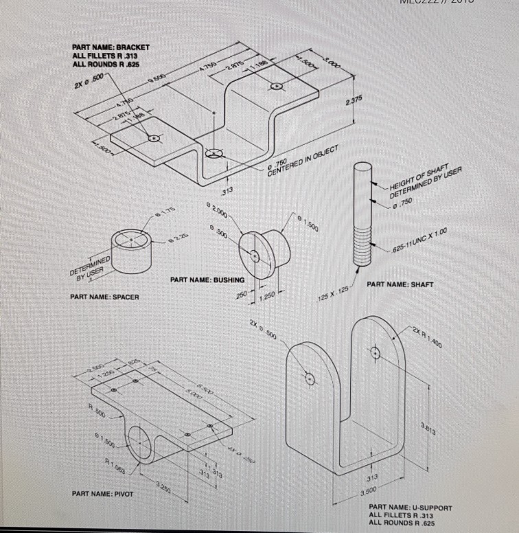 Solved 10 WELD TO U-SUPPORT WELD TO BRACK STEEL STEEL | Chegg.com