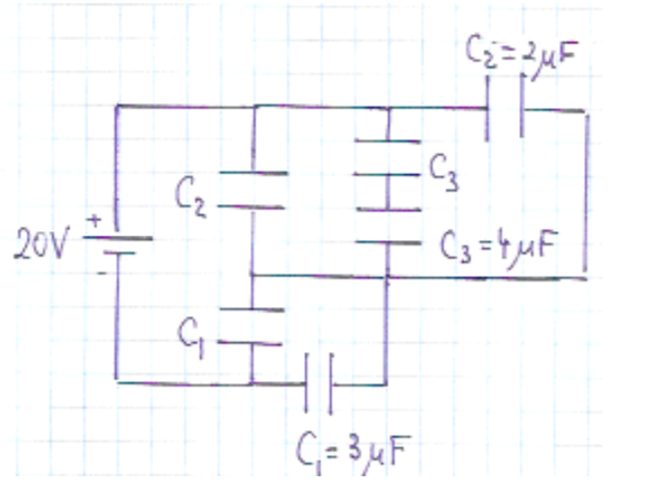 Solved Find the equivalent capacitance of the circuit | Chegg.com