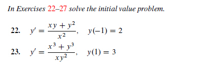 Solved In Exercises 22-27 solve the initial value problem. | Chegg.com
