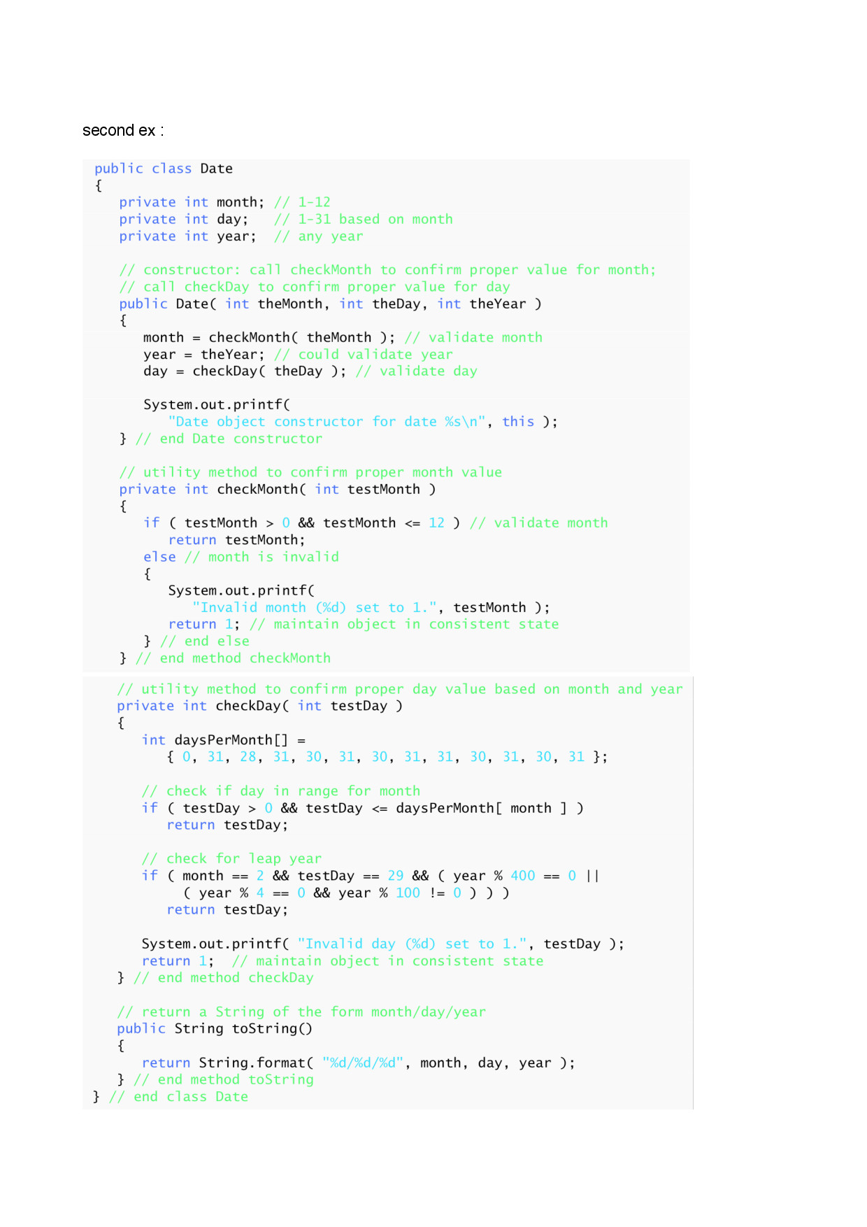 Solved Based On The Time Example And The Date Example That 3297