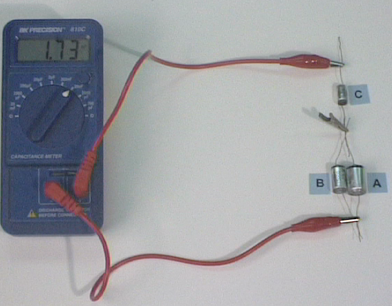 Solved For the circuit diagram of the network of capacitors | Chegg.com