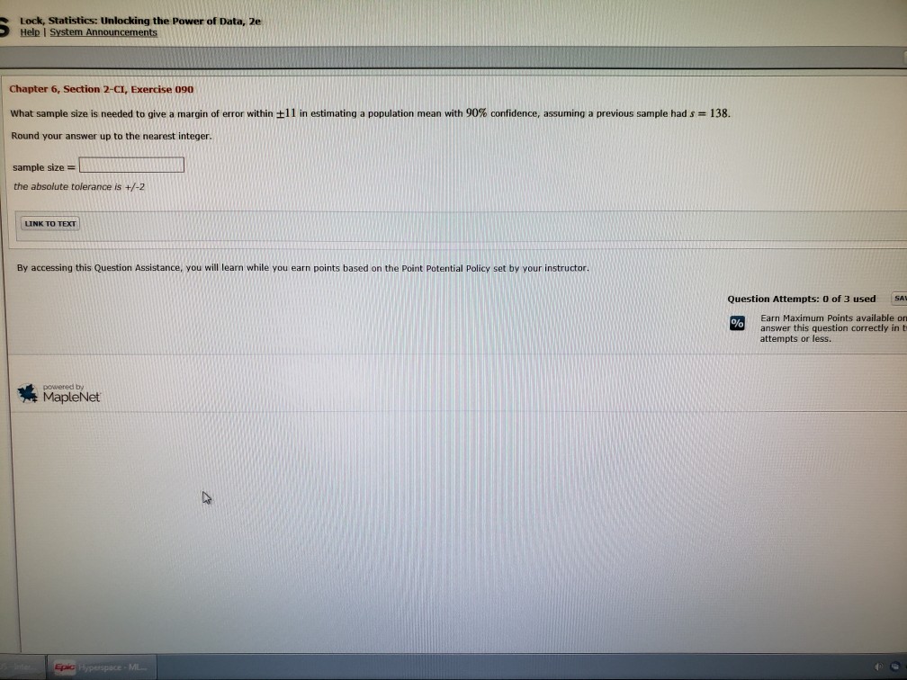 Solved Lock, Statistics: Unlocking the Power of Data, 2e | Chegg.com