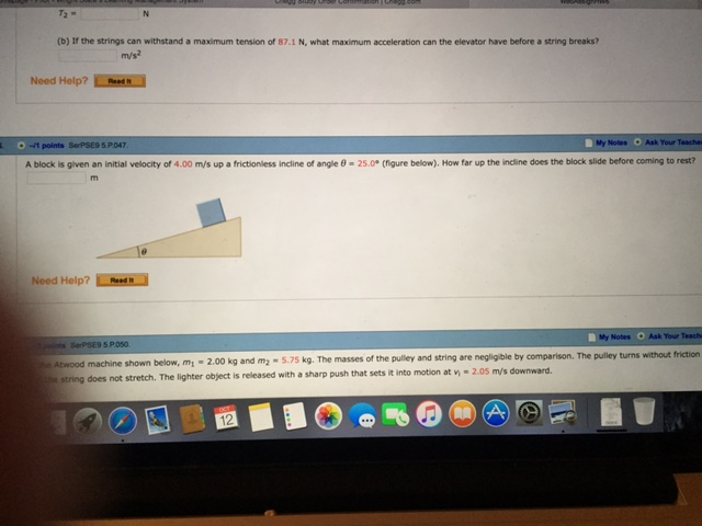 Solved If the strings can withstand a maximum tension of | Chegg.com