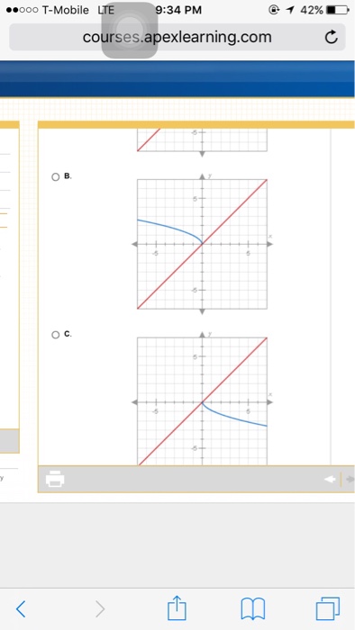 Solved ooo T-Mobile U 9:34 PM courses.apexlearning.com Which | Chegg.com