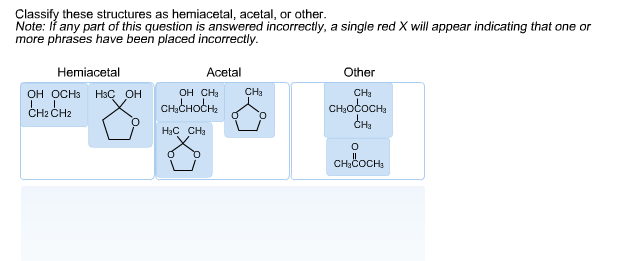 Solved Classify these structures as hemiacetal, acetal, or | Chegg.com Solved Classify these structures as hemiacetal, acetal, or | Chegg.com