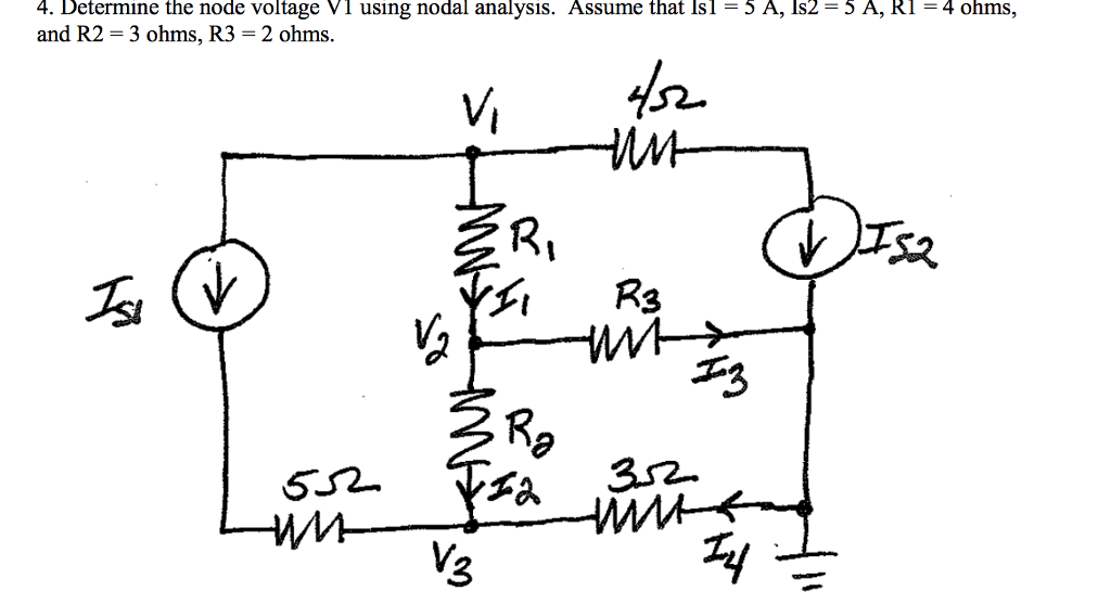 Solved Determine the node voltage V1 using nodal analysis. | Chegg.com Solved Determine the node voltage V1 using nodal analysis. | Chegg.com