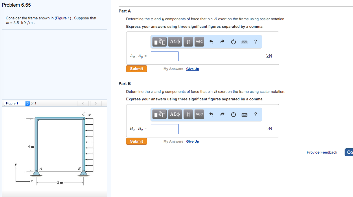 Solved Consider the frame shown in (Figure 1) . Suppose | Chegg.com