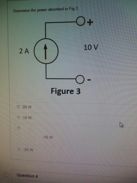 Solved 1)two metallic terminal protude from passive device | Chegg.com
