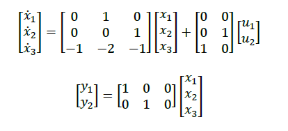 Solved Obtain the transfer matrix of the system defined by | Chegg.com