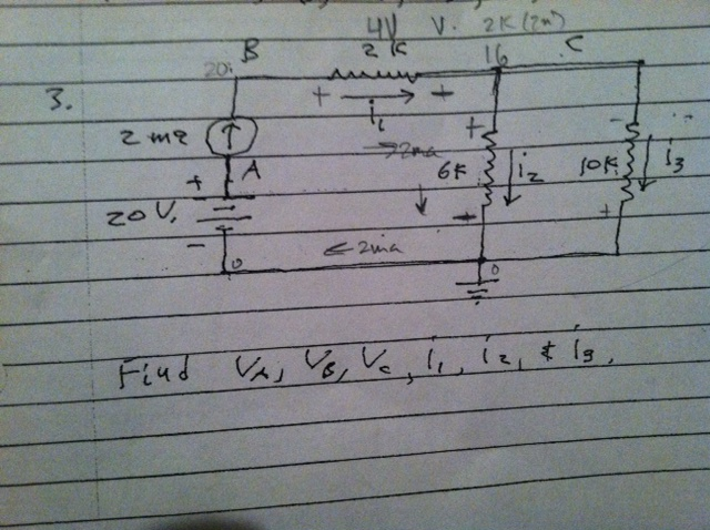 Solved Find VA, VB, I1 I2. Find VA, VB, VC, VO, iA, iB | Chegg.com Solved Find VA, VB, I1 I2. Find VA, VB, VC, VO, iA, iB | Chegg.com