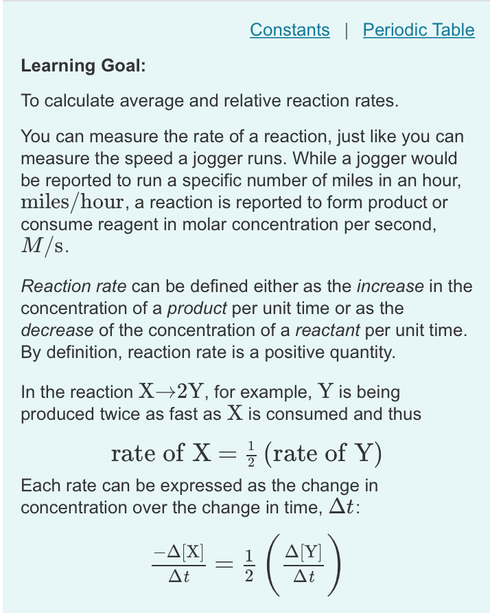 Solved Constants | Periodic Table Learning Goal: To | Chegg.com