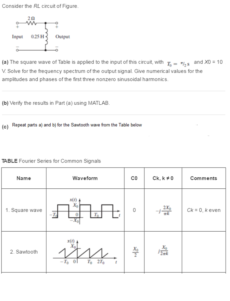 Solved Question 4.24 from Signals, Systems, and Transforms | Chegg.com