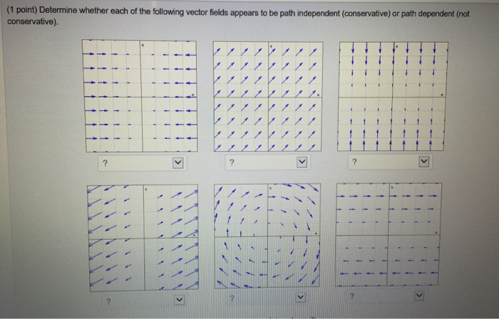 Solved Determine whether each of the following vector fields | Chegg.com