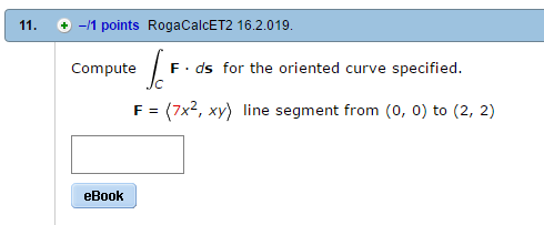 Solved Compute integral _C F. ds for the oriented curve | Chegg.com