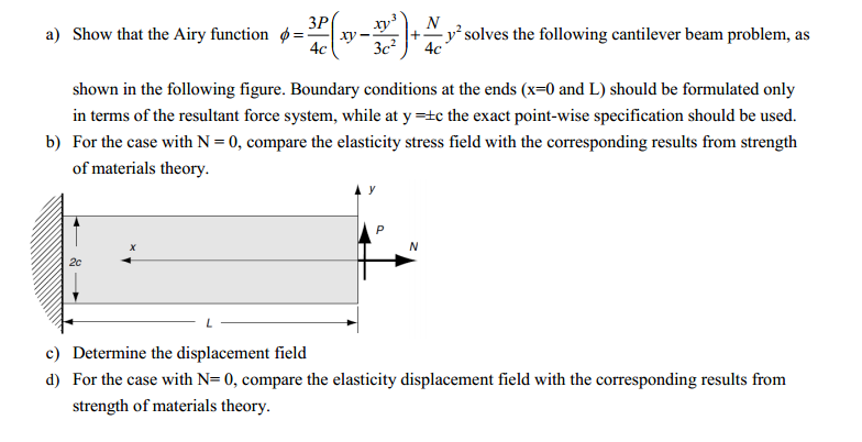 Solved Show That The Airy Function Solves The Following 