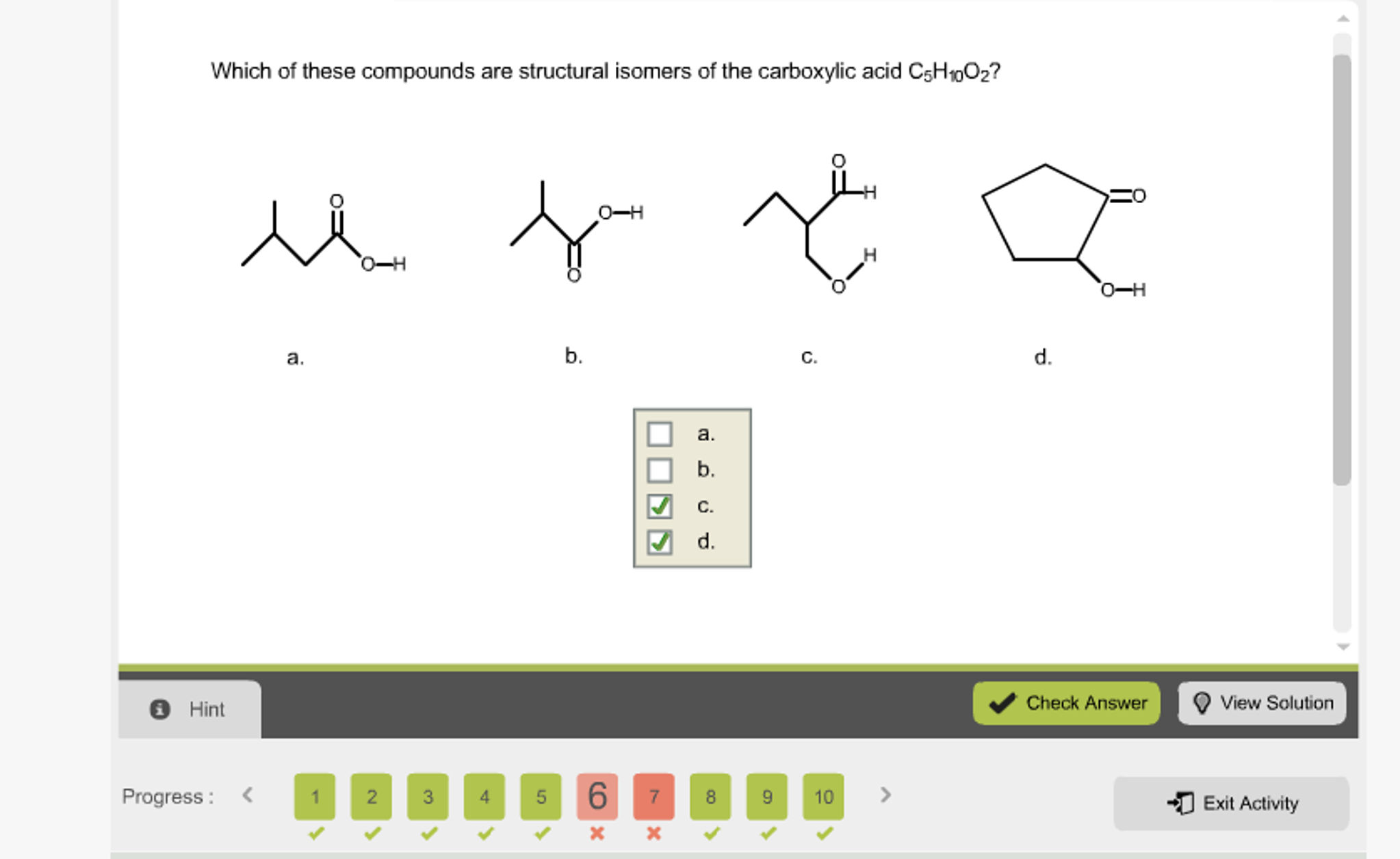 C5h10o2 Carboxylic Acid