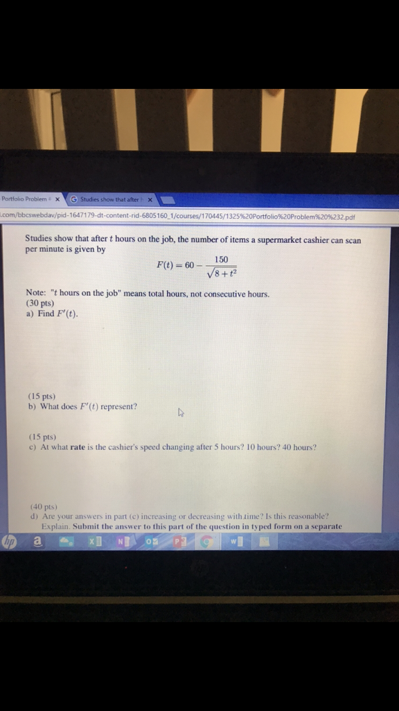 Solved Portfolio Problem X Studies Show That After Com Chegg Solved Portfolio Problem X Studies Show That After Com Chegg
