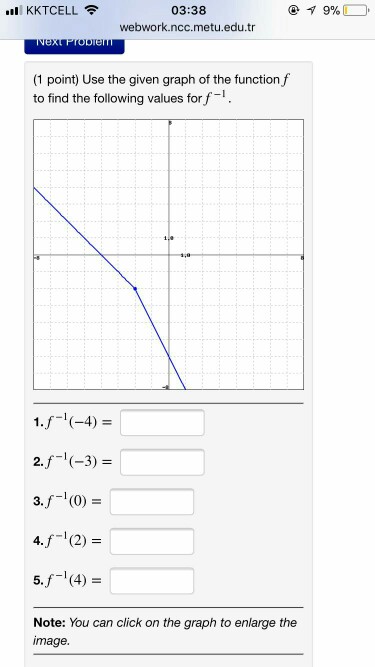 Solved KKTCELL 03:38 webwork.ncc.metu.edu.tr (1 point) Use | Chegg.com