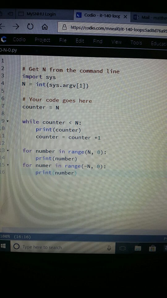 Solved allenges 30 N to 0 or -N to 0 This is a tricky | Chegg.com