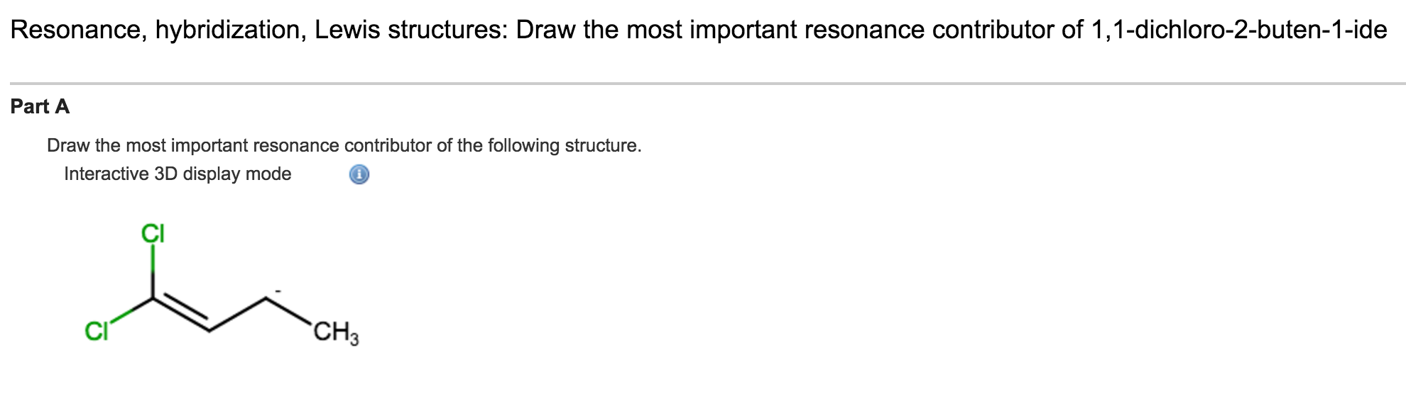 Solved Resonance, Hybridization, Lewis Structures, Orbitals: | Chegg.com