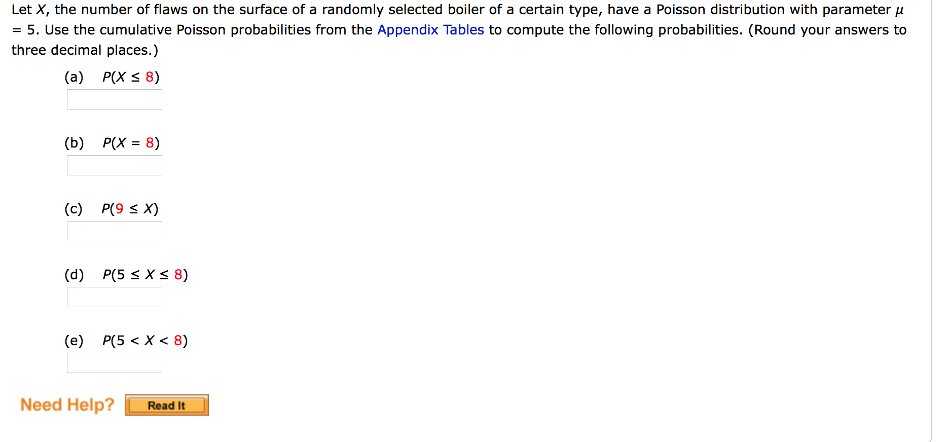 Solved Let X, the number of flaws on the surface of a | Chegg.com