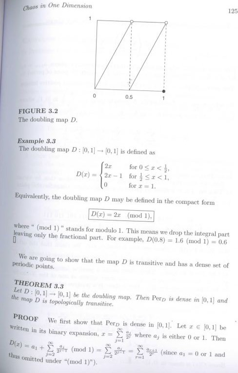 Solved The tent map T is defined as T(x) = {2x, for 0 | Chegg.com