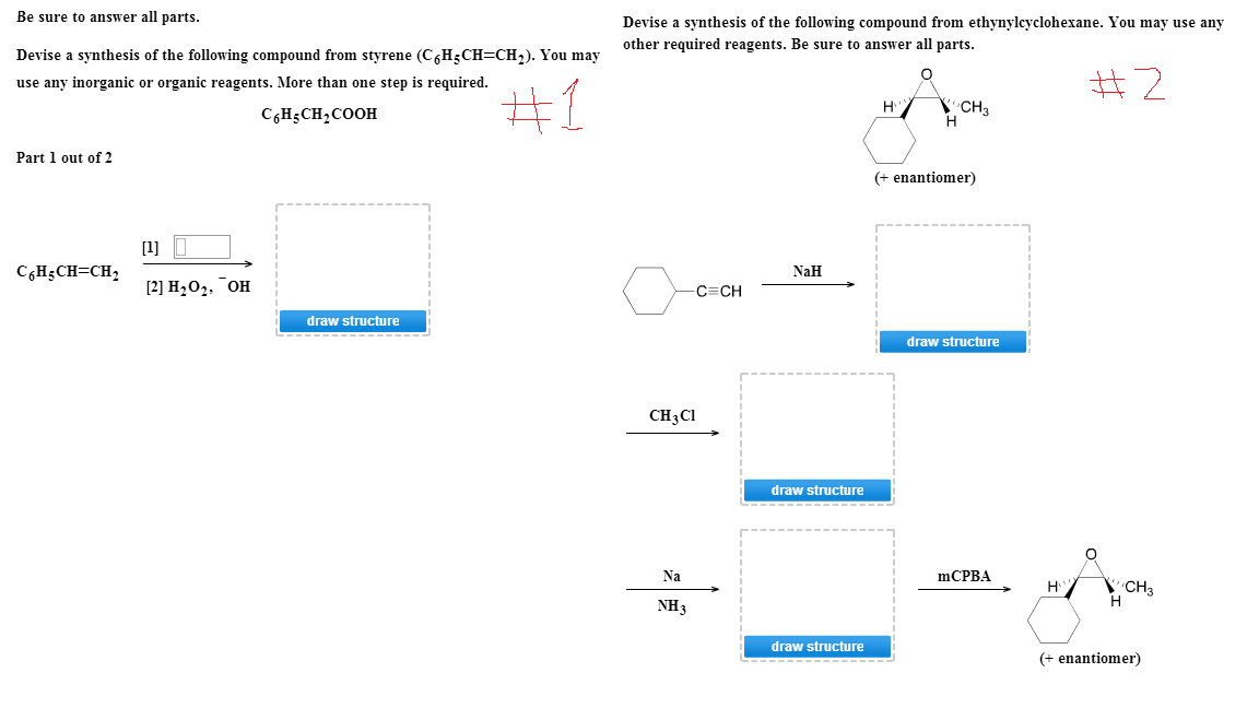 Solved Devise a synthesis of the following compound from | Chegg.com