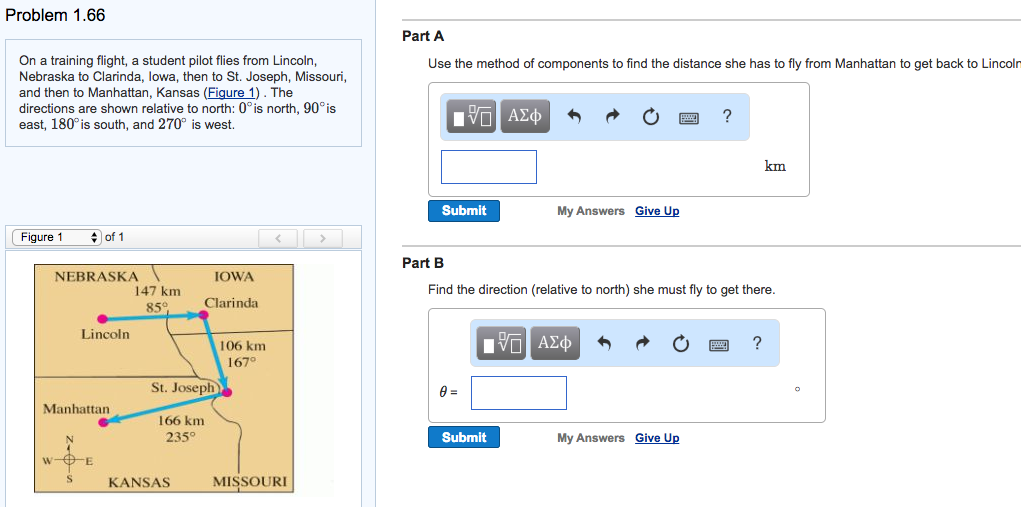 Solved On a training flight, a student pilot flies from | Chegg.com