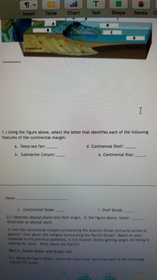 Solved Assignment 3 The Global Ocean (Chapters 13, 14 and | Chegg.com