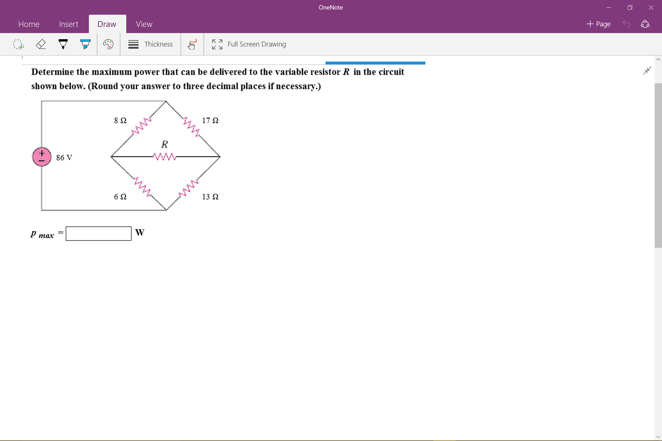 Solved Find the maximum power that can be delivered to the | Chegg.com