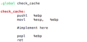 Hello I'm suppose to write an IA32 assembly routine | Chegg.com