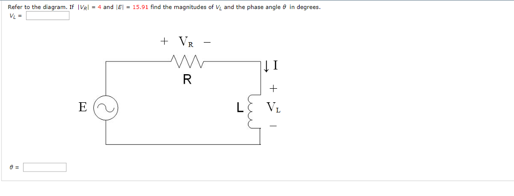 Solved Refer to the diagram. If VR-4 and IE-15.91 find the | Chegg.com