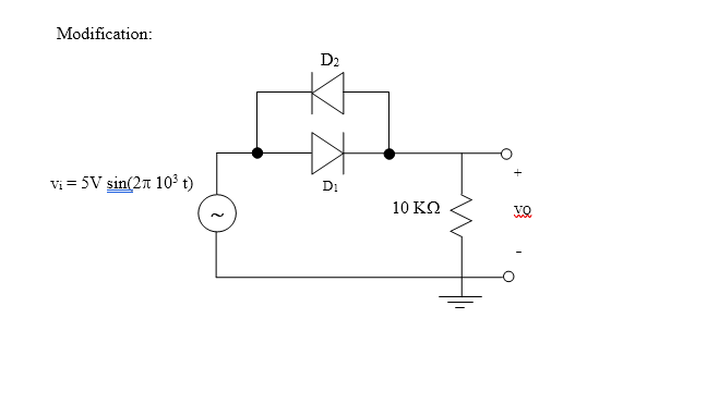 Solved Plot the output for each circuit, assuming the | Chegg.com
