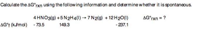 Solved Calculate the ?Grxn using the following information | Chegg.com