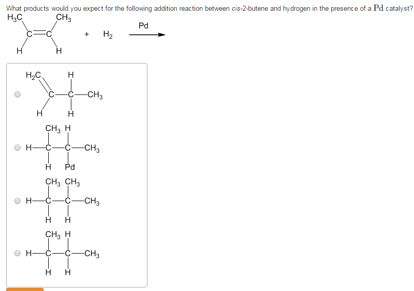 Solved What Products Would You Expect For The Following