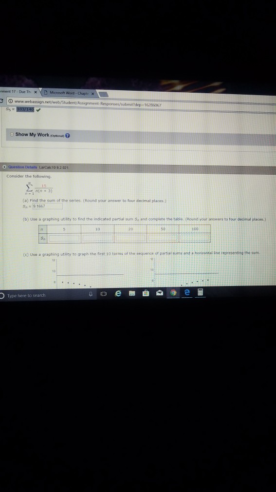 Solved I believe part a is correct if one could please help | Chegg.com