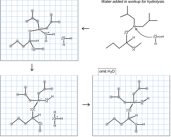 Solved mplete the mechanism for the DIBAL-H | Chegg.com